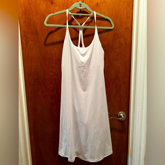 Dresses | Hallara White Tennis Or Summer Dress With Shorts Inset In ...